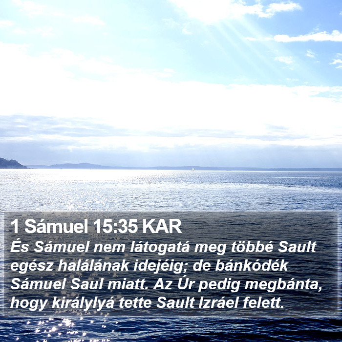 1 Sámuel 15 Bible Images - 1 Sámuel Chapter 15 KAR Bible Verse Pictures