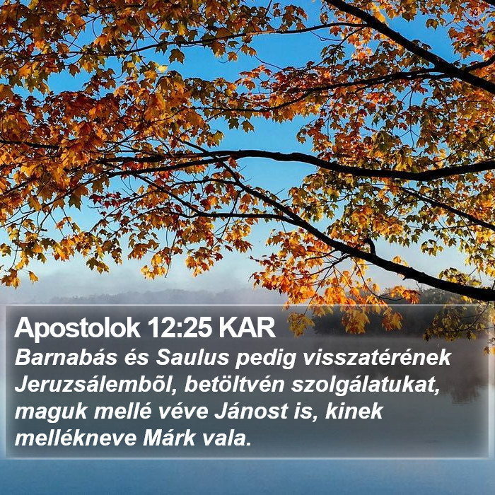 Apostolok 12 Bible Images - Apostolok Chapter 12 KAR Bible Verse Pictures