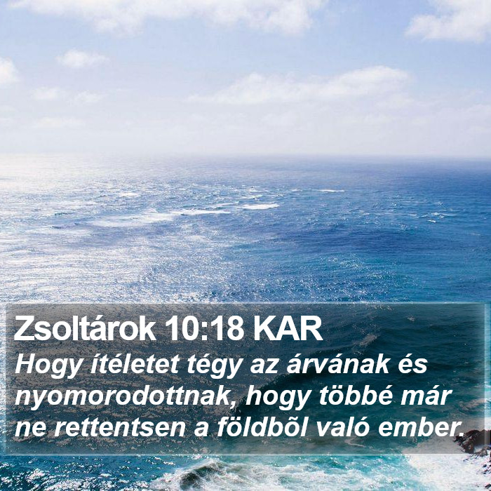 Zsoltárok 10 Bible Images - Zsoltárok Chapter 10 KAR Bible Verse Pictures